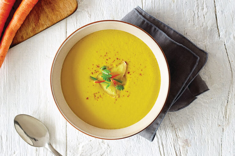 Sopa Thai con jengibre y anacardos - Recetas Vitamix
