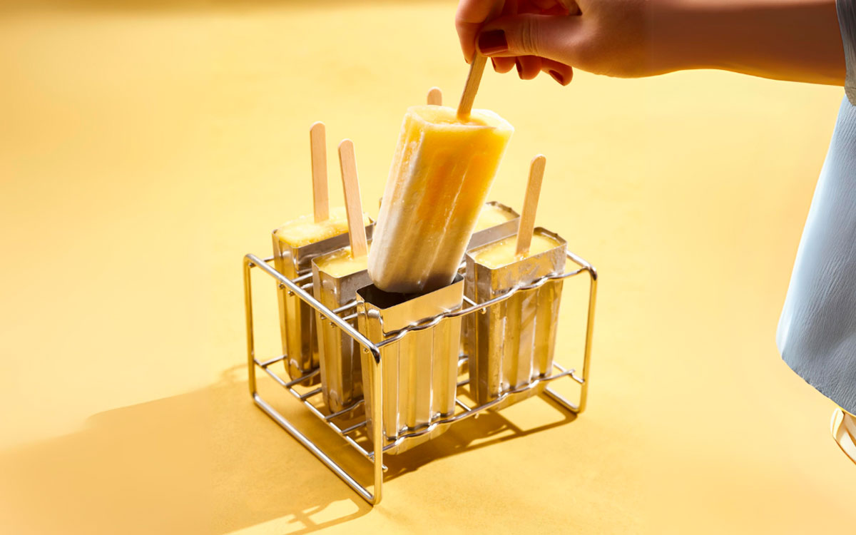 Receta de polos de helado tropical - Blog Vitamix